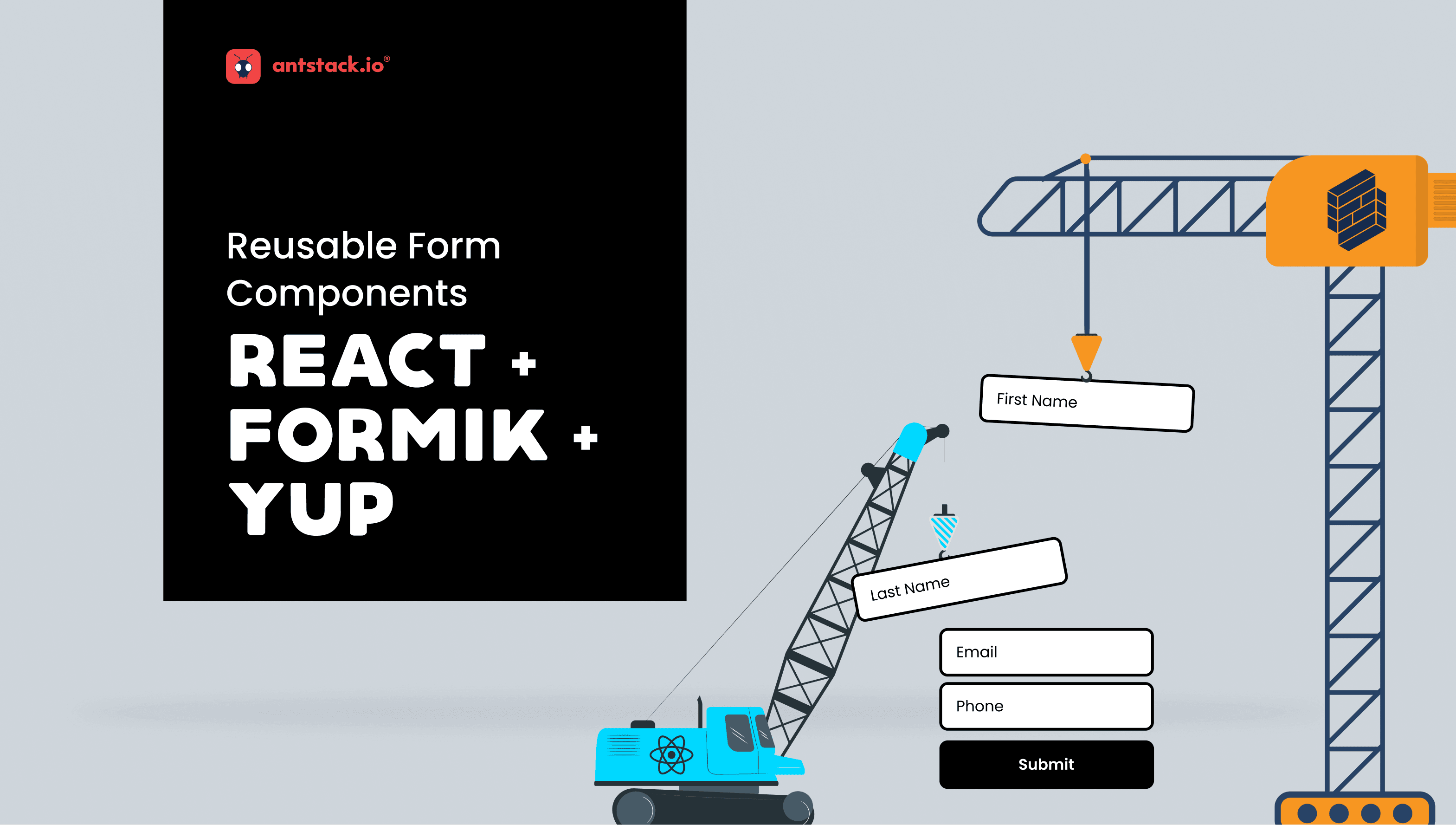 Reusable Form Components Using React Formik Yup